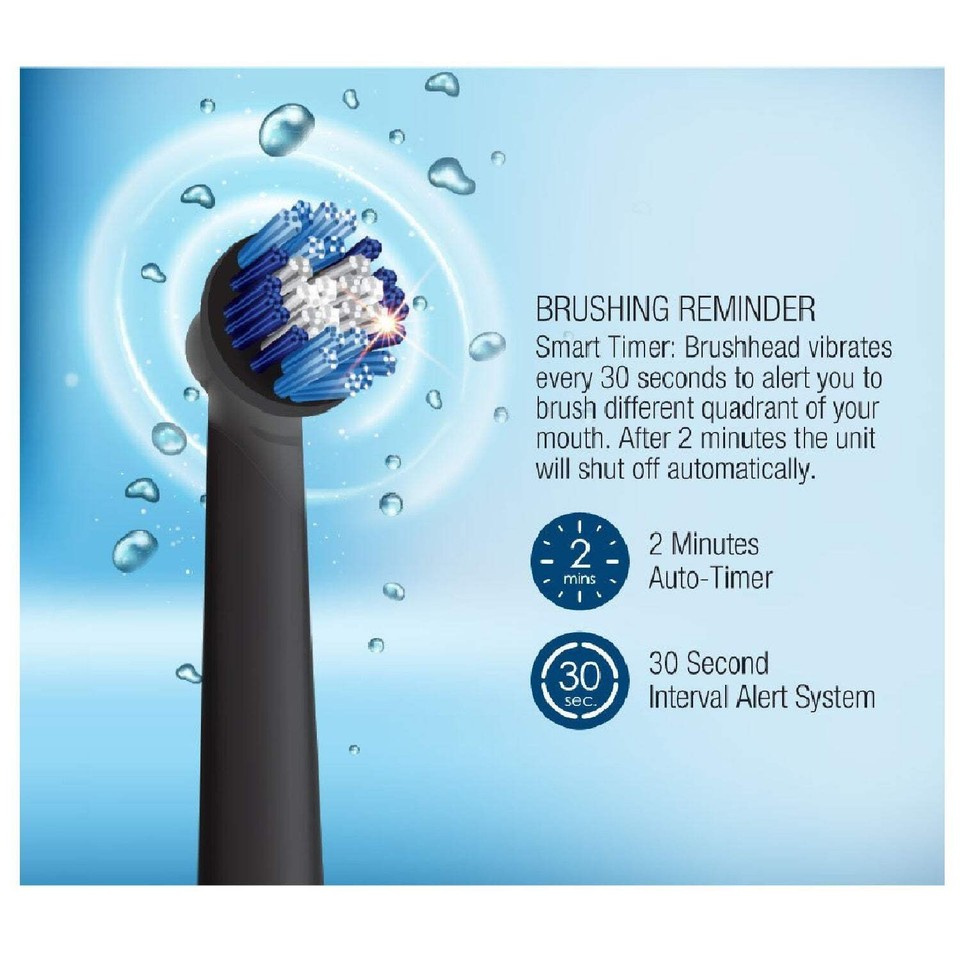 Rechargeable Electric Rotary Oscillation Toothbrush Pro Series | eBay