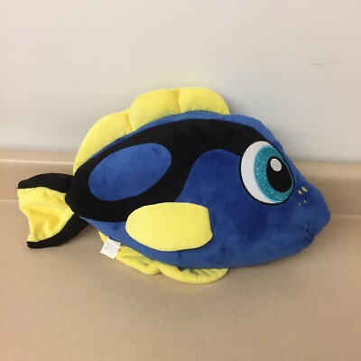 Fiesta Toys 19” Plush Blue Tang Fish (Glitter Eyes) Children’s Stuffed ...