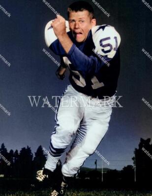 GO18 Tom Braatz Dallas Cowboys Football 8x10 11x14 16x20 Colorized ...