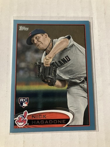 2012 Topps Wal-Mart Blue Border Nick Hagadone #6 | eBay