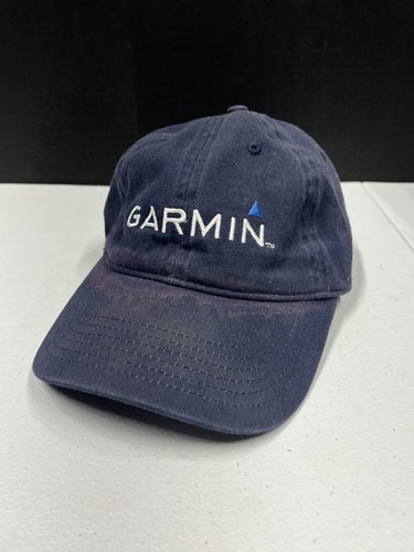 Garmin GPS Adjustable Blue Baseball Cap Hat | eBay