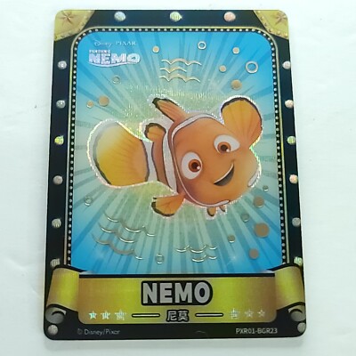 Nemo Black Limited Disney 100 Pixar 37th Oscar Trading Card 10/10 Only ...