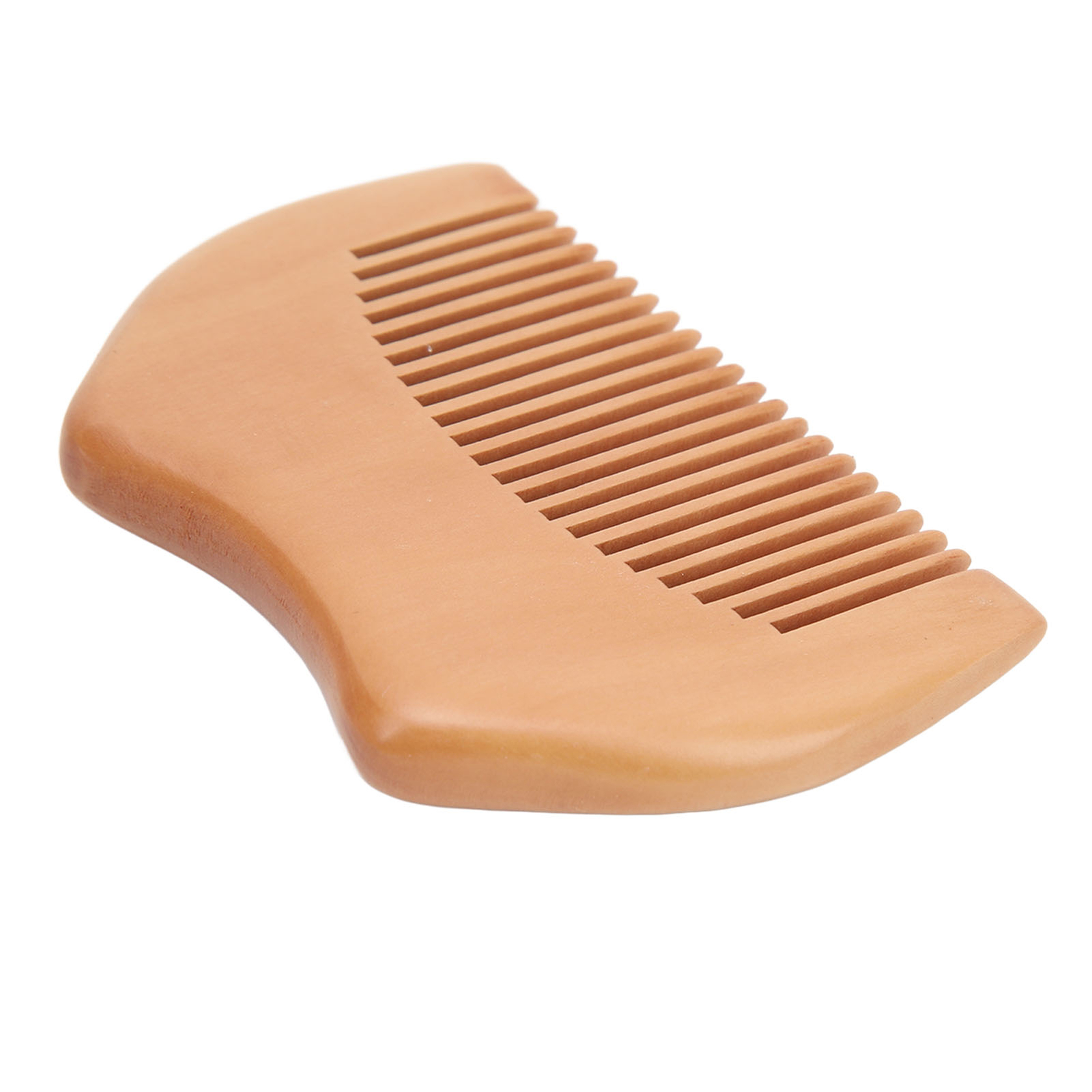 Wooden Comb Durable Wide Tooth Pocket Comb Moderate Tooth Tip For Women ...