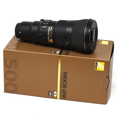 Nikon AF-S NIKKOR 500mm f/5.6E PF ED VR Camera Lens | eBay UK