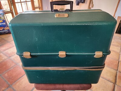 Vintage UMCO 3500U Fishing Tackle Box 10 Tray Possum Belly ! Filled ...
