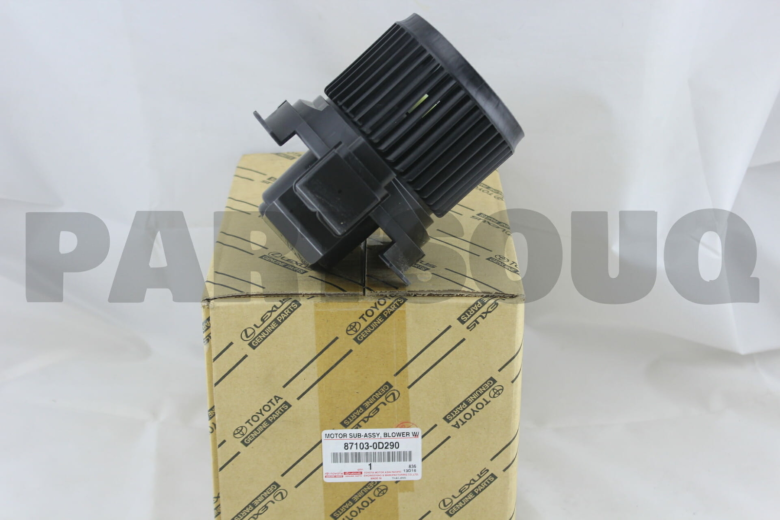 871030D290 Genuine Toyota MOTOR SUB-ASSY, BLOWER W/FAN 87103-0D290 | eBay