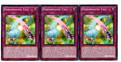 Yugioh - 3X Performapal Call - Common - 1st Edition - SECE-EN067 - Near ...