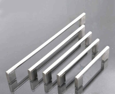 Kitchen Cabinet Handle Cupboard Bar Door Brushed Stainless Steel ...