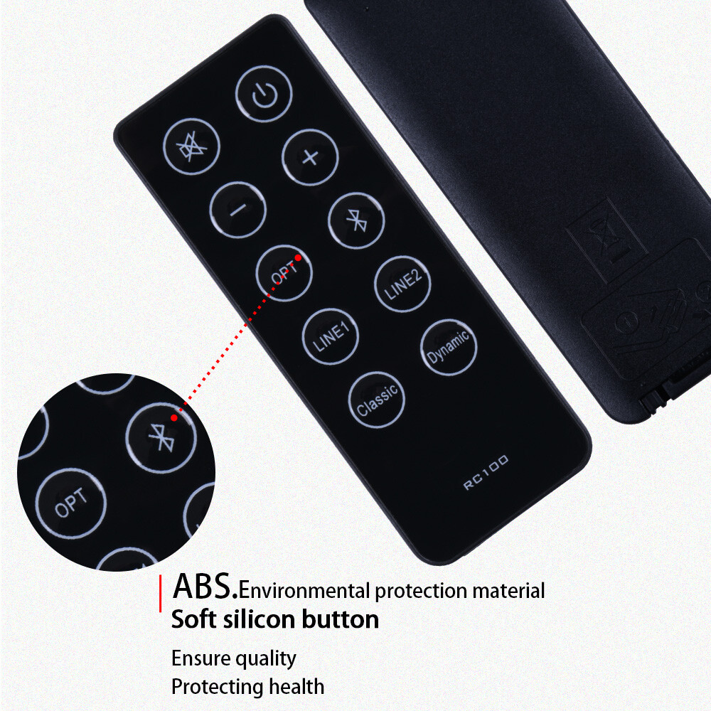 New RC100 Remote Control For Edifier Bluetooth Bookshelf Speaker RC10D ...