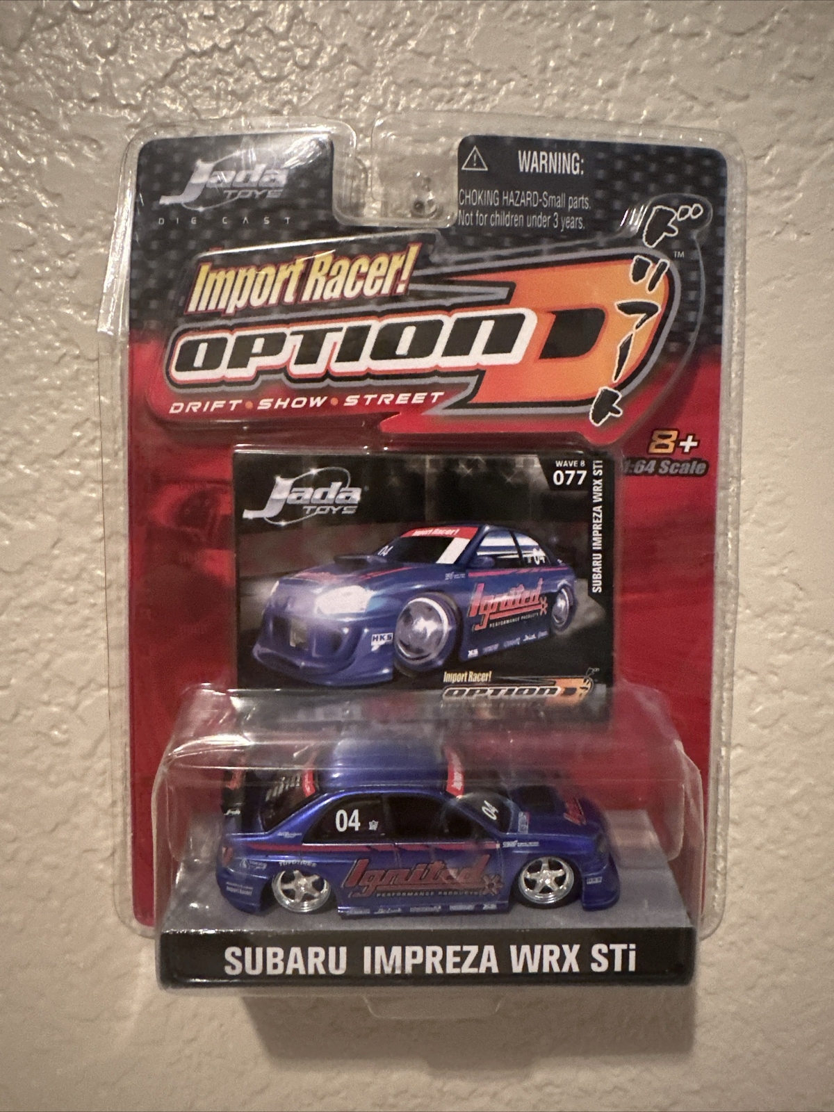 Jada Toys Import Racer Subaru Impreza WRX STI Blue NIB JDM 1:64 | eBay