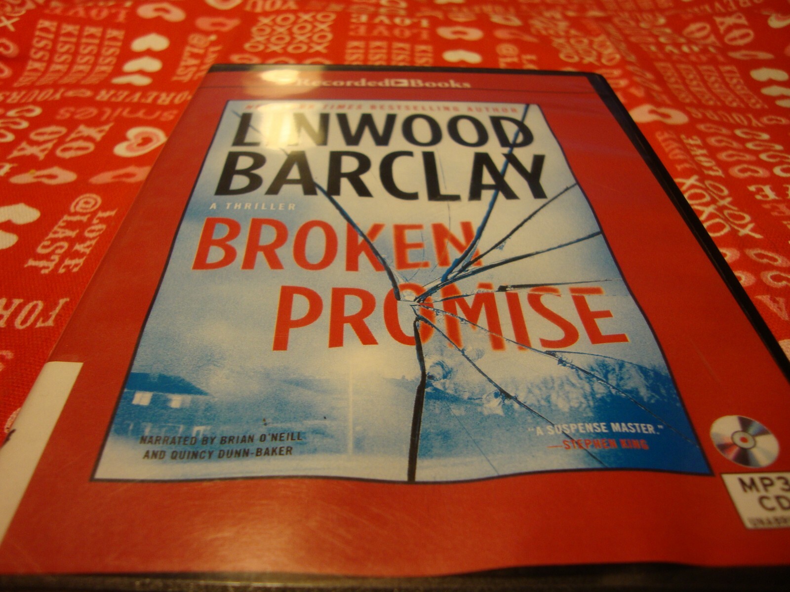 Audiobook; MP3 "Broken Promise" Linwood Barclay ~Unabridged Ex-Lib 2 CD ...