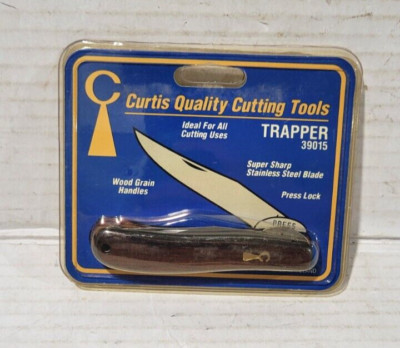 New !! Curtis Quality Cutting Tool Pocket Knife Trapper #39015 | eBay