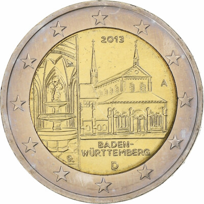 [#1285168] Germany, 2 Euro, Baden-Württemberg, 2013, Berlin, Bi ...