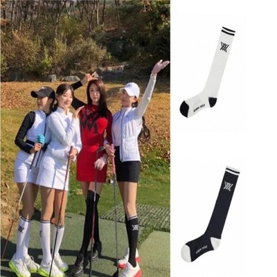 Elastic Golf Socks Soft Long Socks Sun Protection Socks For Outdoor ...