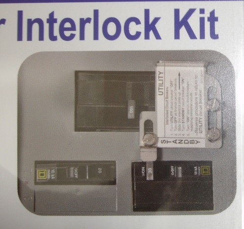 Square D Generator Transfer switch Kit QOCRBGK1C 100 & 125 amp QO ...