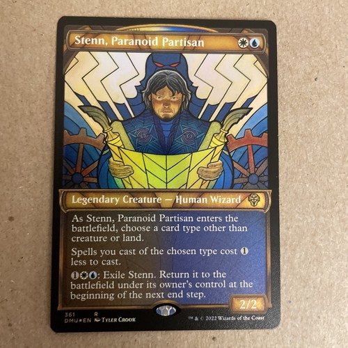 Stenn, Paranoid Partisan TEXTURED FOIL, Dominaria United, MTG NM/M | eBay