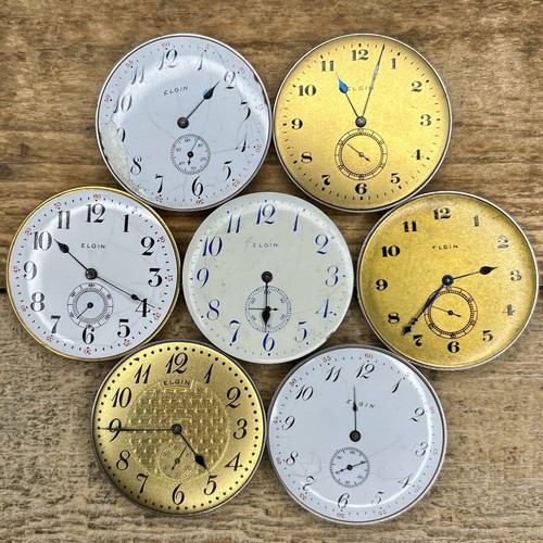 0s Elgin Pocket Watch Movements - Grade 324, 355, 410 - 7, 15 Jewels | eBay