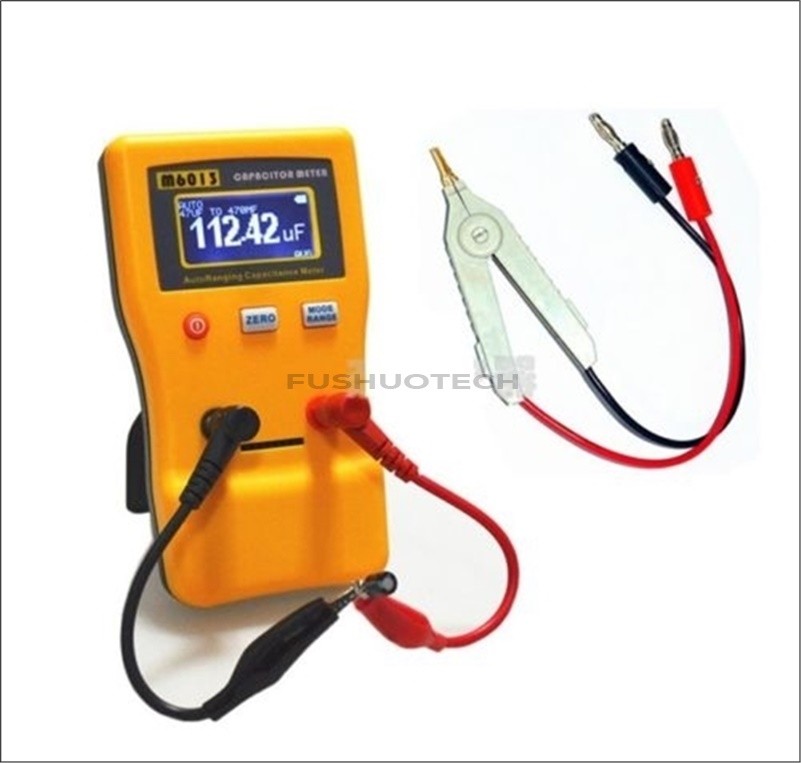 M6013 V2 Autorange Digital Capacitor Capacitance Tester Meter 0.01PF To ...