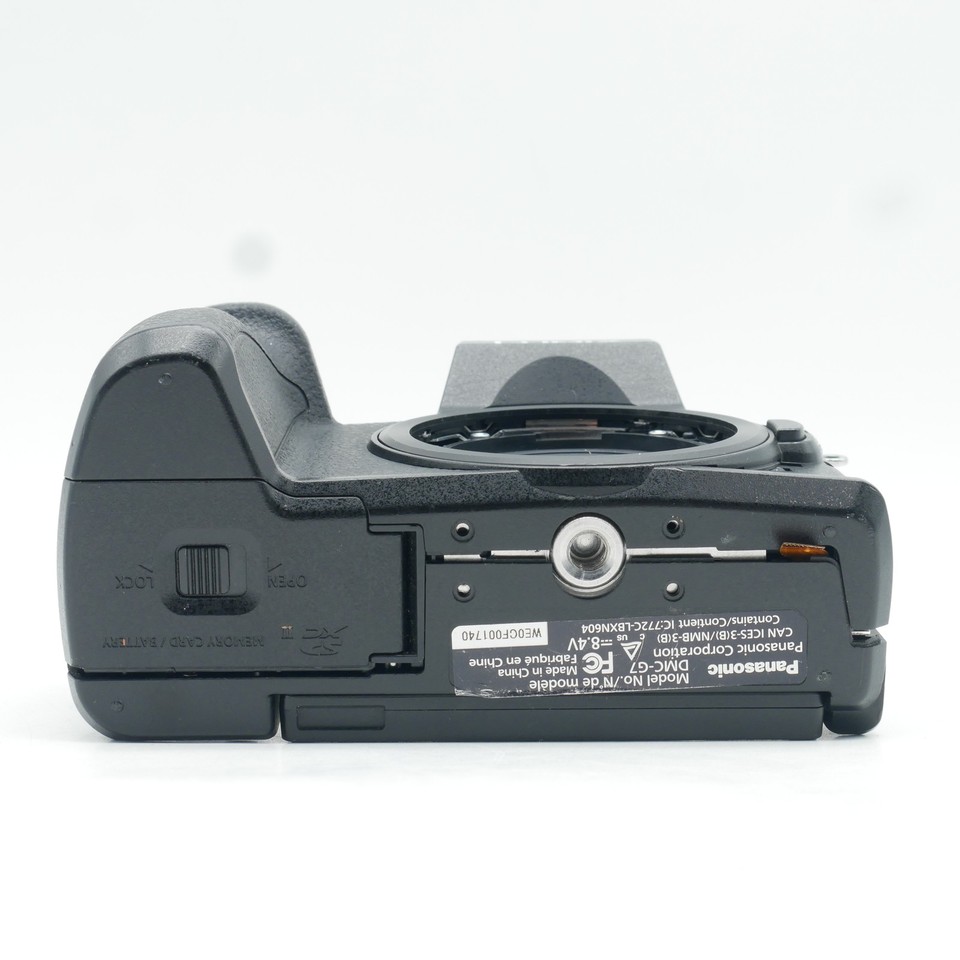 (FOR PARTS/AS IS) Panasonic LUMIX G7 Mirrorless Camera - Black (Body ...