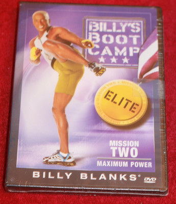 Billy's Boot Camp: Mission Two - Maximum Power (DVD) Billy Blanks (New ...