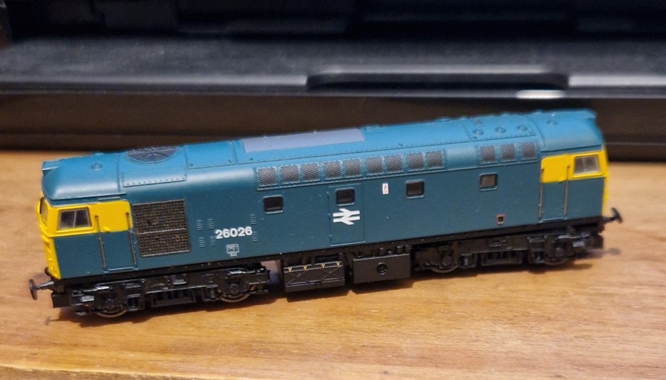 Heljan Class 26 Diesel Locomotive, specifically modeled as 26 026 | eBay UK