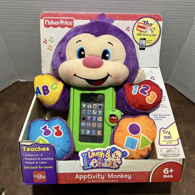 Fisher- Laugh and Learn Apptivity Monkey X4544 for sale online | eBay