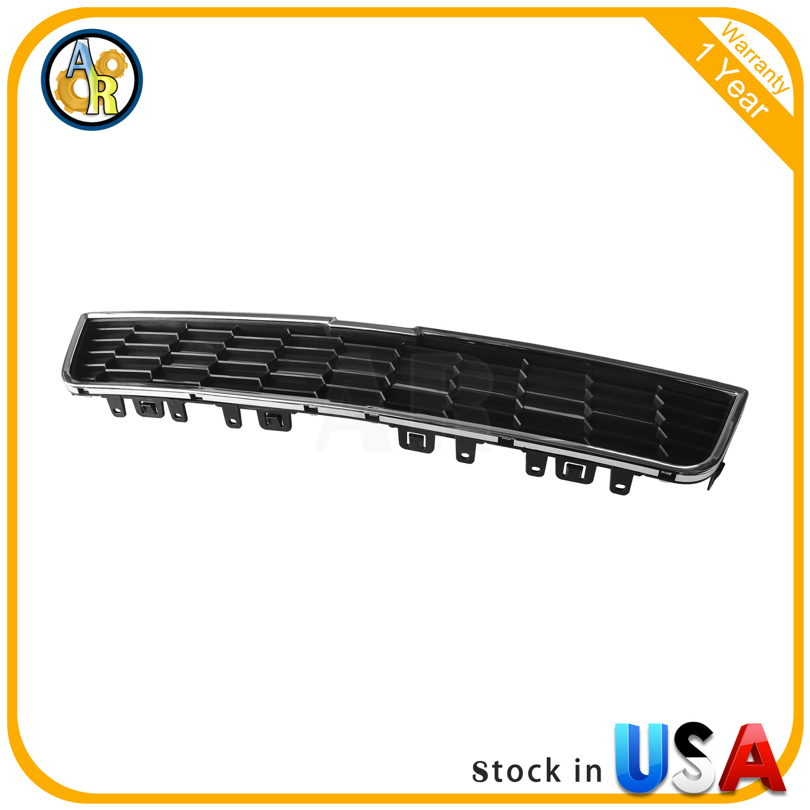 Upper Textured Gray Plastic Grille For 2012-2016 Chevrolet Sonic ...