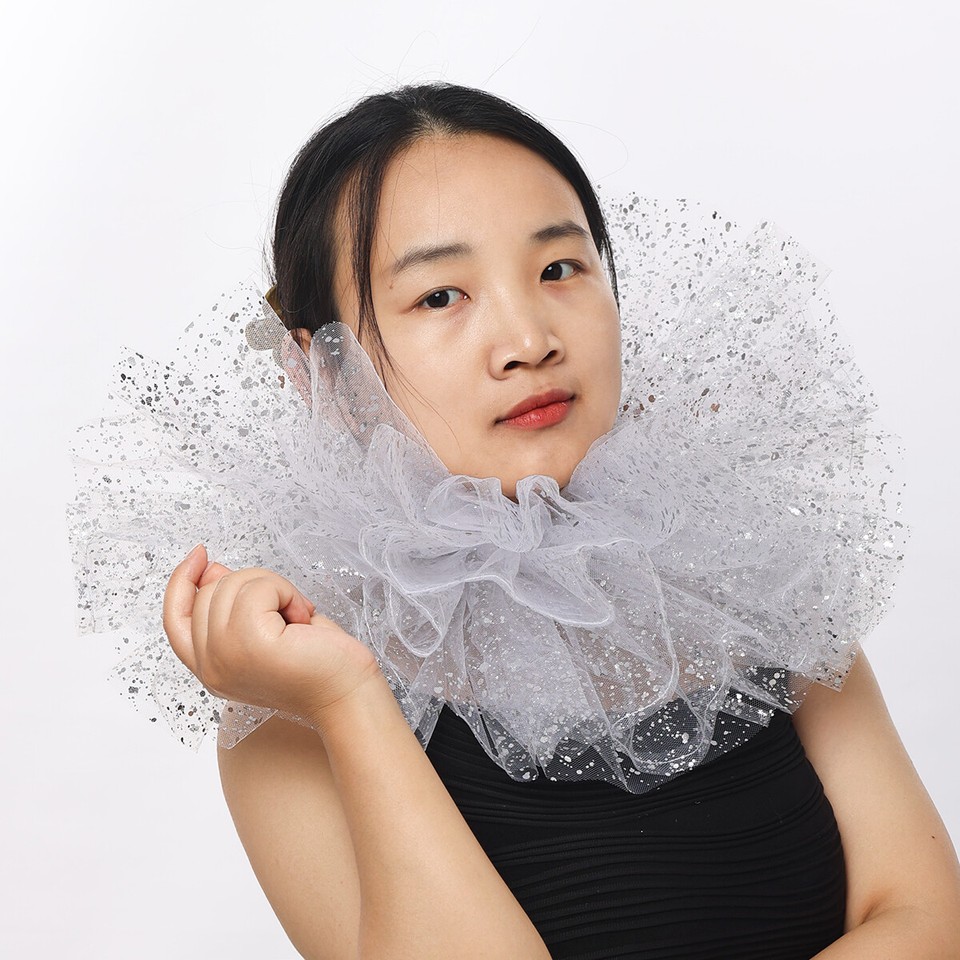 Elizabeth Lady Ruff Collar Neck Collar Circus Collar Cosplay Props ...