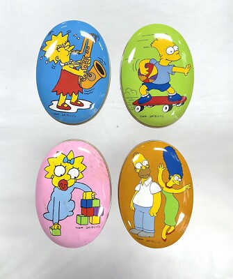 Theany Cosmetics The Simpsons Soap Collectors Tins Set Germany 1991 | eBay