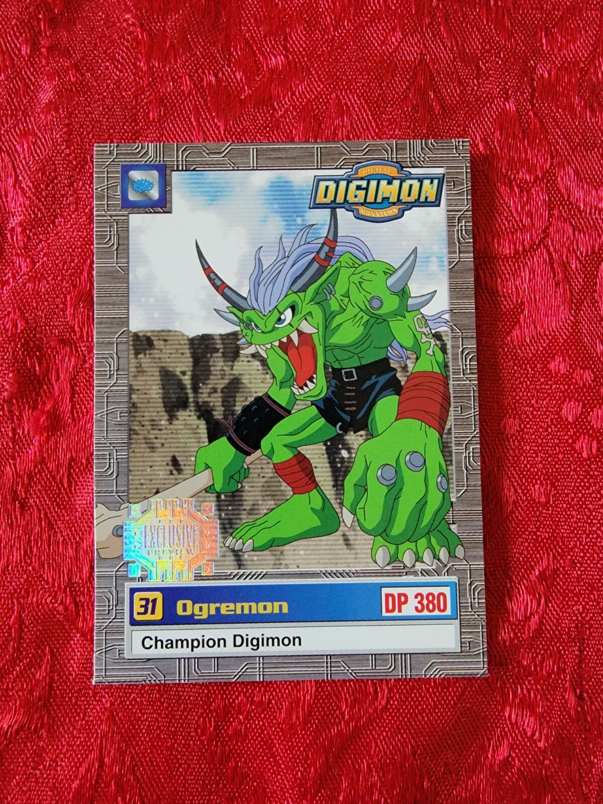 Digimon Trading Card Animated Series 1 Ogremon 29 of 34 Exclusive ...