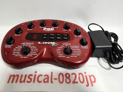 LINE6 POD 2.0 Line6 Pod Ver 2 Multi-Effects Guitar Effect Pedal With ...