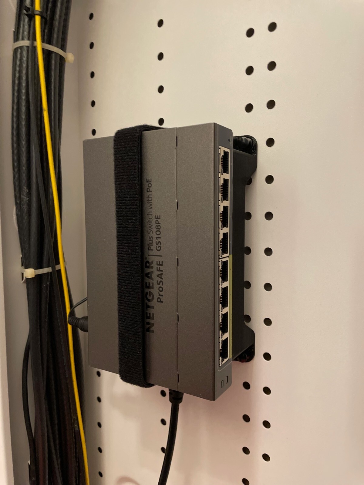 Netgear GS108PE GS108 GS308 Switch Bracket for Leviton Structured Media ...