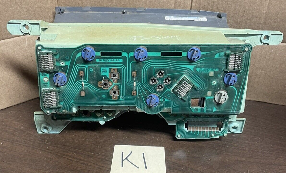 88-94 Chevy S10/ GMC S15 Jimmy Speedometer Instrument Cluster | eBay