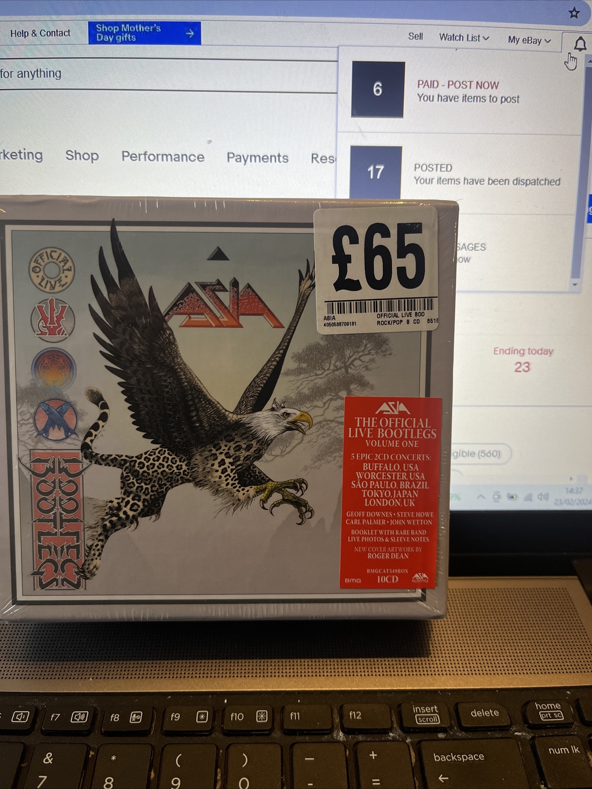 Official Live Bootlegs, Vol. 1 by Asia (CD, 2021) for sale online | eBay