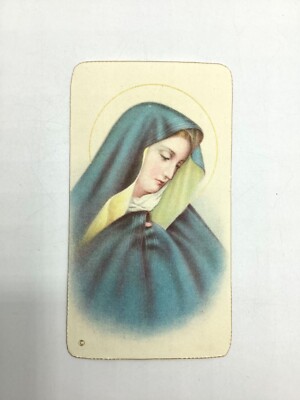 Holy Cards - Vintage Holy Card Print In Italy