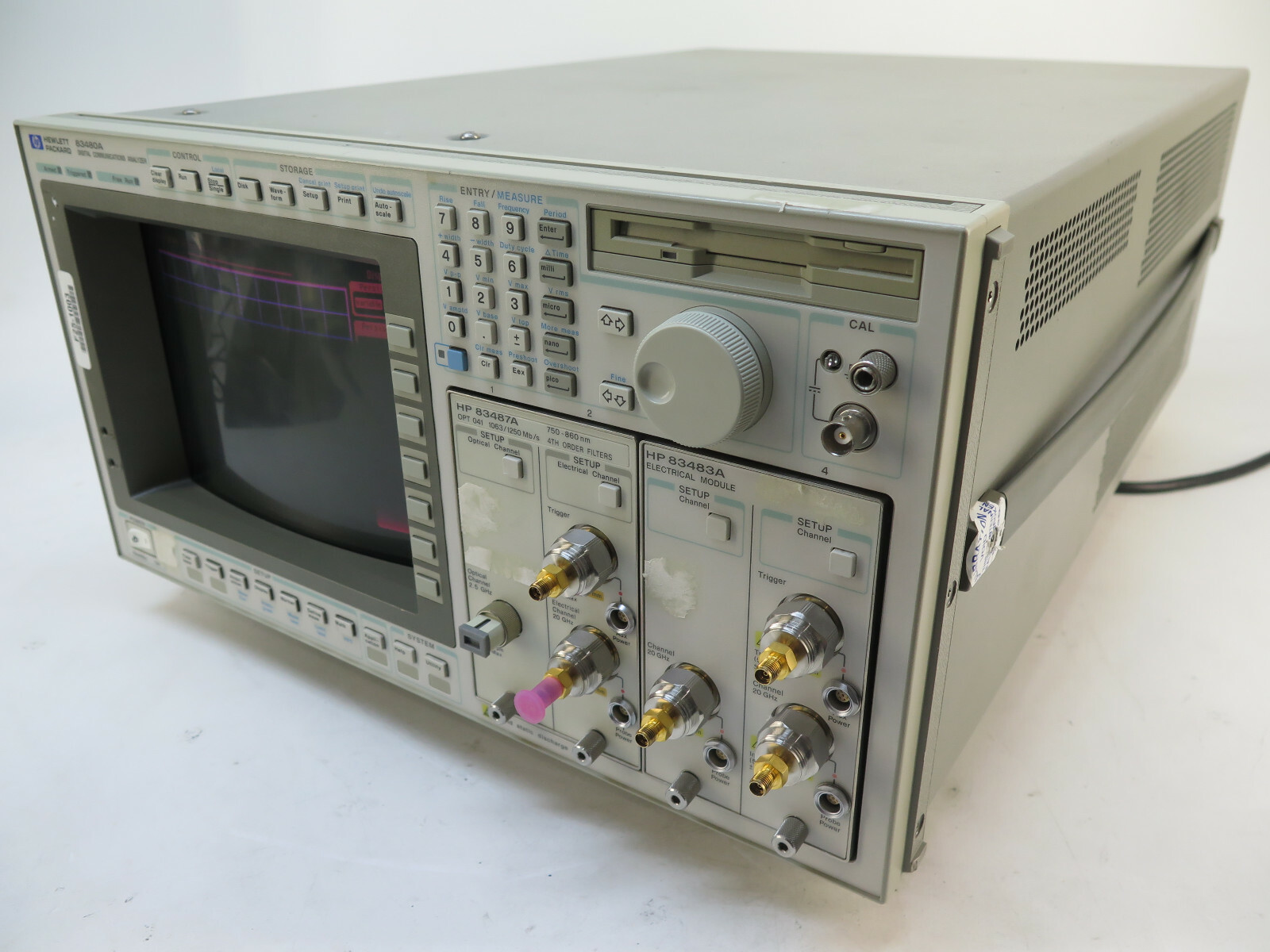 HP Agilent Keysight 83480A Digital Communications Analyzer Mainframe ...