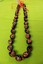 Hawaii Wedding / Graduation Kukui Nut Lei Necklace ~ BLACK & ORANGE ...