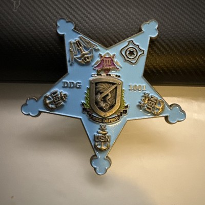 Navy Chief Seal Michael Monsoon DDG 1001 Cpo Coin | eBay