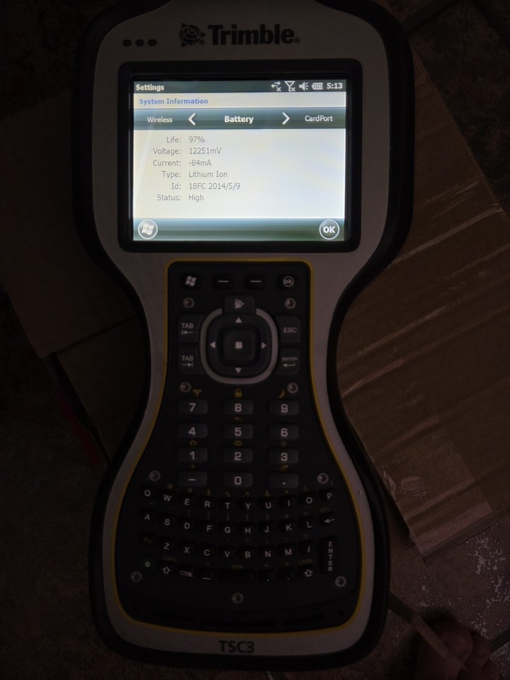 Trimble TSC3 controller SCS900 3.75 radio 2.4 Ghz Robotic TS & GNSS ...