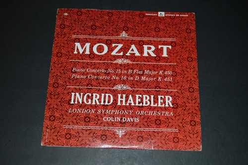 Mozart Piano Concerto No. 15 & 16 Ingrid Haebler - London Symphony ...