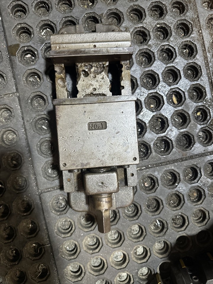 Original No.1 Brown & Sharpe Milling Machine Vise Metal Shaper Drill ...