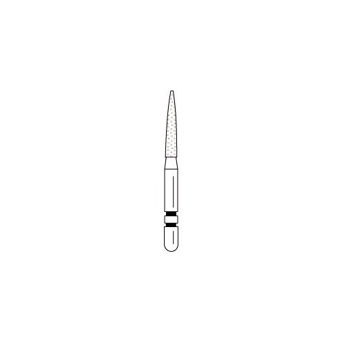 Premier Dental 2015127 Two Striper FG 2638C Flamed Coarse Grit Diamond ...