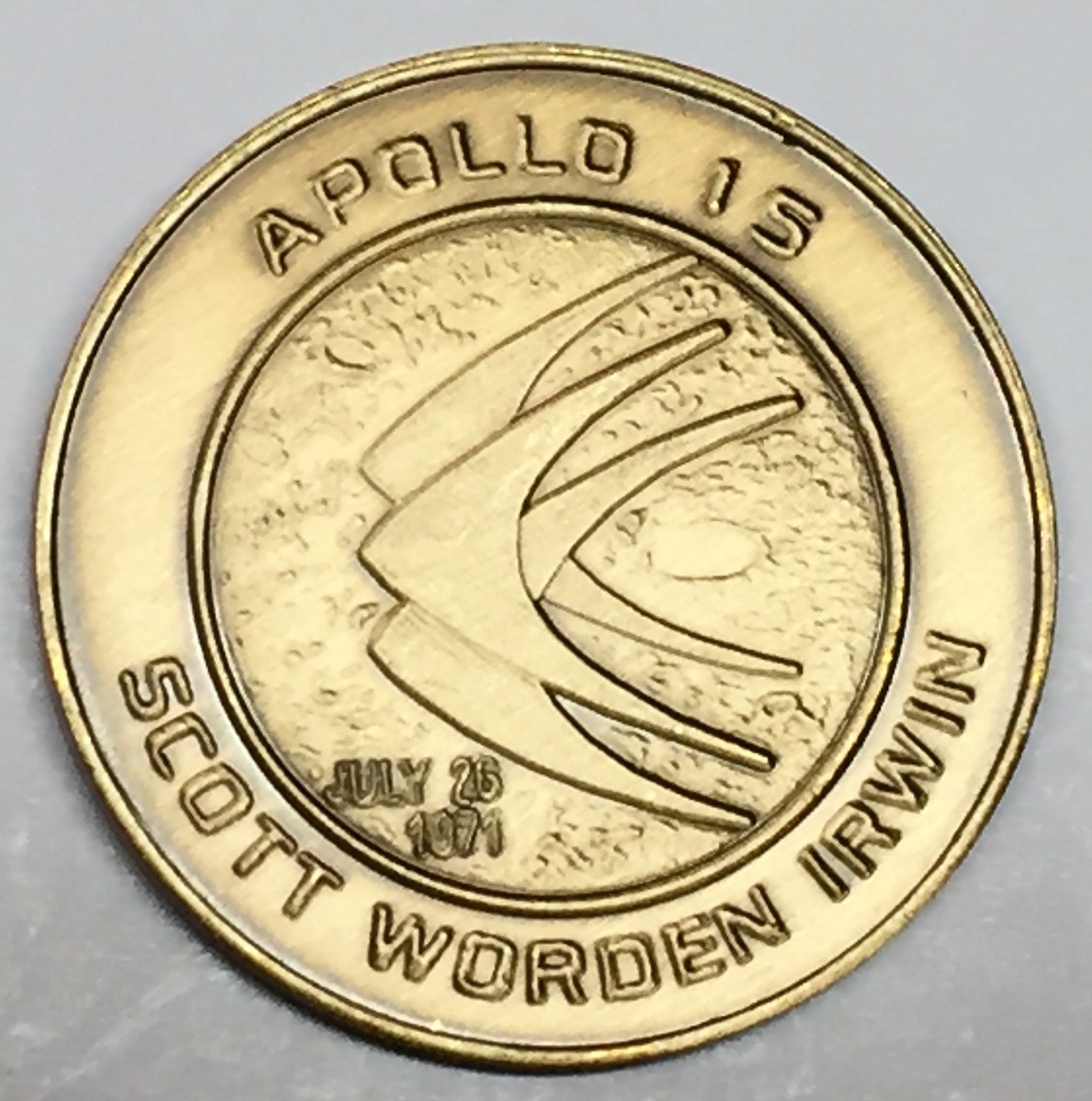 Nasa Apollo Coins RARE! Original 1969 Apollo 11 Medallion Made From