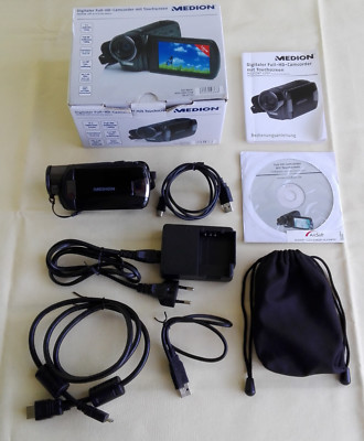 MEDION Digitaler Full HD Camcorder mit Touchscreen Kamera | eBay.de