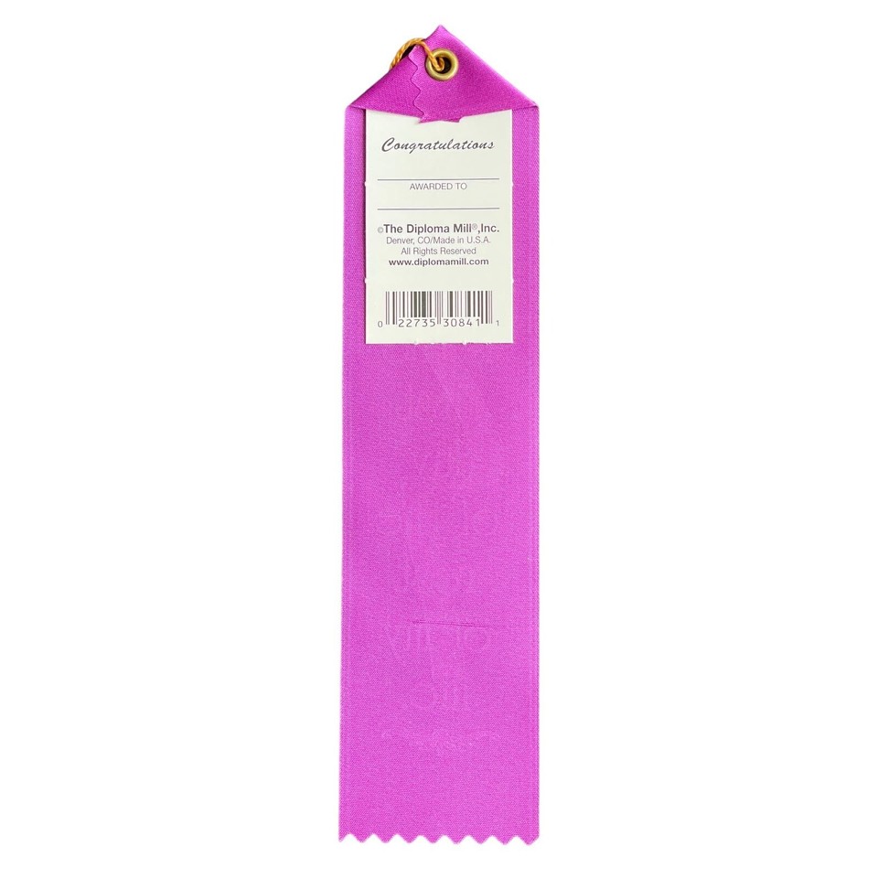 Beistle "THE FIRST DAY " AWARD RIBBON, 2x8" Satin Inspirational Party ...
