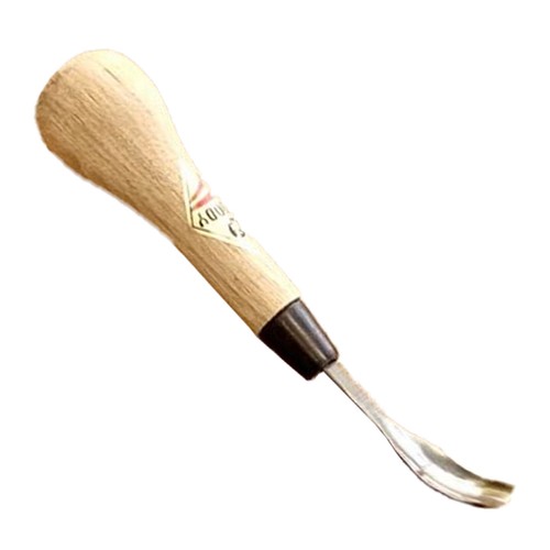 Michihamono Wood Carving Tool 18mm Woody Chisel Spoon Bent Woodworking ...
