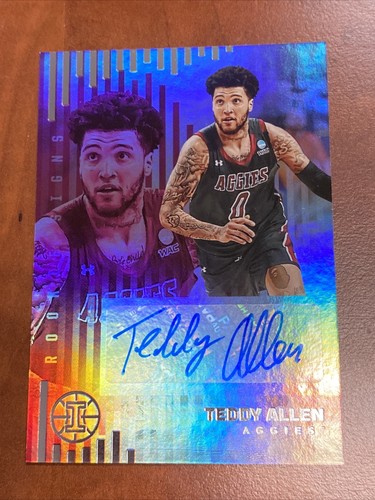 Teddy Allen 2022 Panini Chronicles Illusions Draft Pick RS-TAL Rookie ...