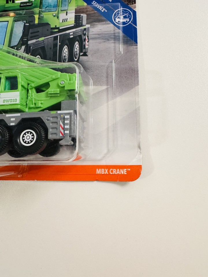 Matchbox Working Rigs MBX Crane Metal Green Mbox Realrigs 2018 | eBay