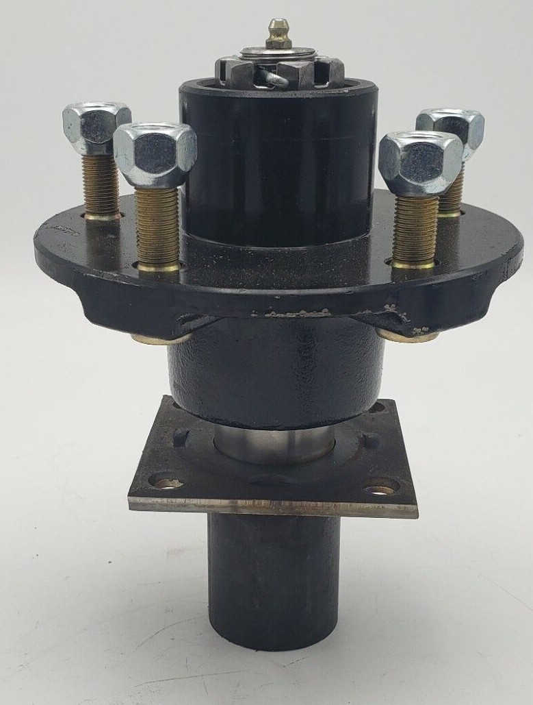Replacement 5x5.5 Idler Hub Spindle Kit w/Flange Trailer Axle 3500# #84 ...