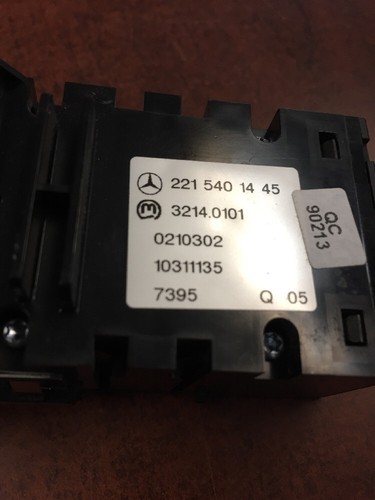 2007-13 Mercedes S CL W221 W216 Parking Brake Switch A2215401445 Cl63 ...